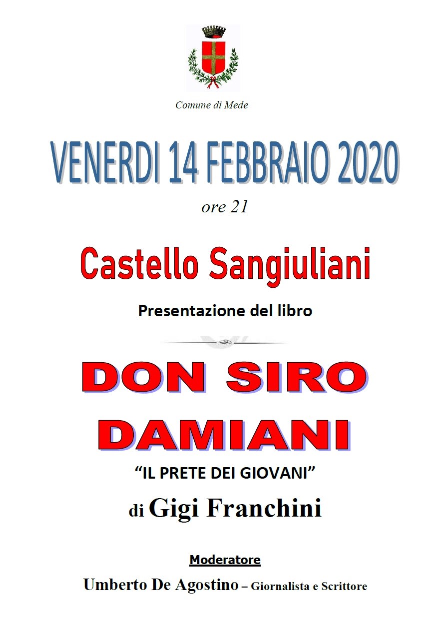 Un libro su don Siro Damiani